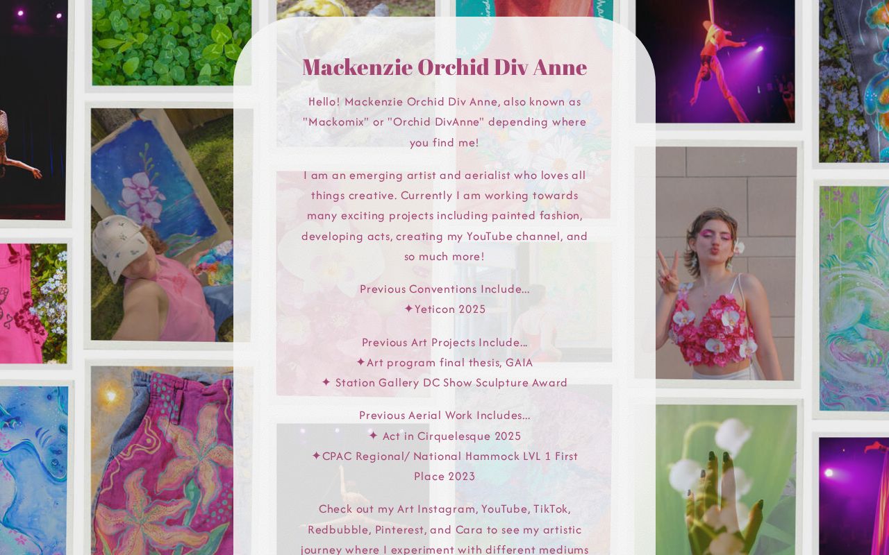 Mac "Orchid Div" Anne Info!